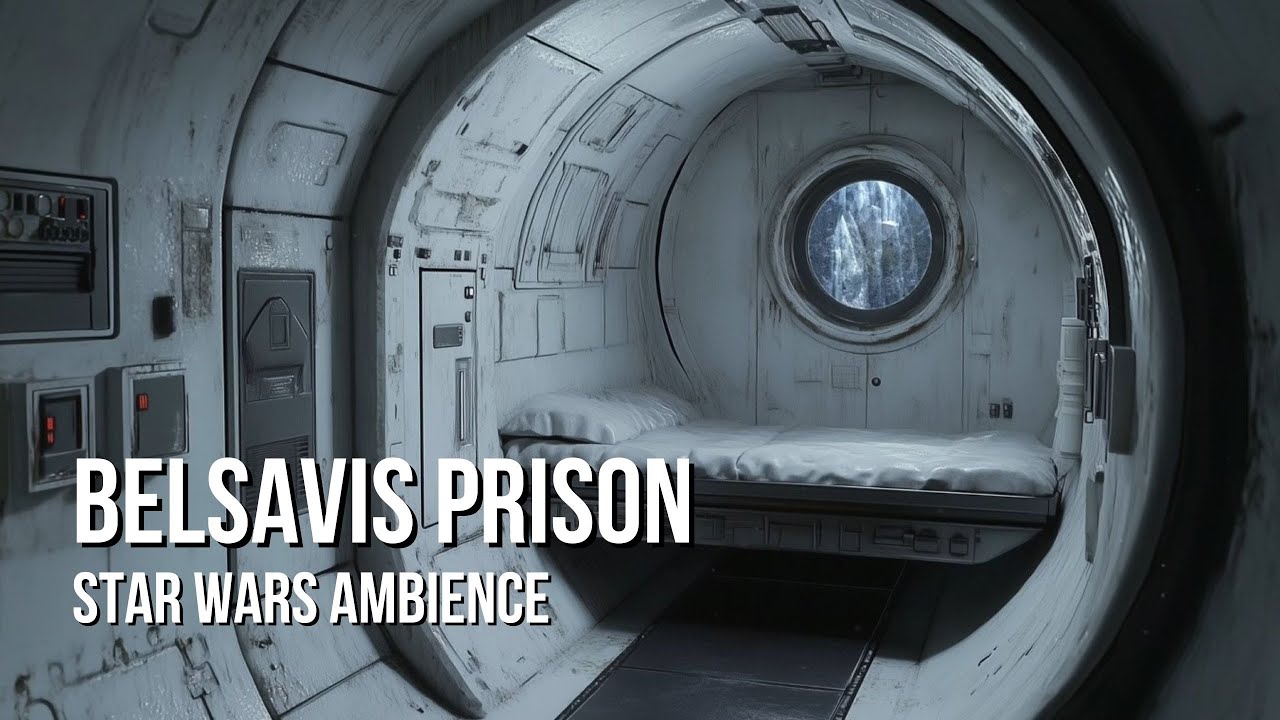 Belsavis Prison Cell | Star Wars Ambience | Chatter, Snow Fall, Prison ...