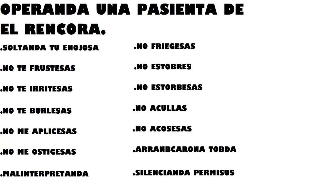 OPERANDA UNA PASIENTA DE EL RENCORA Y 14 RENCORAS-AC - YouTube