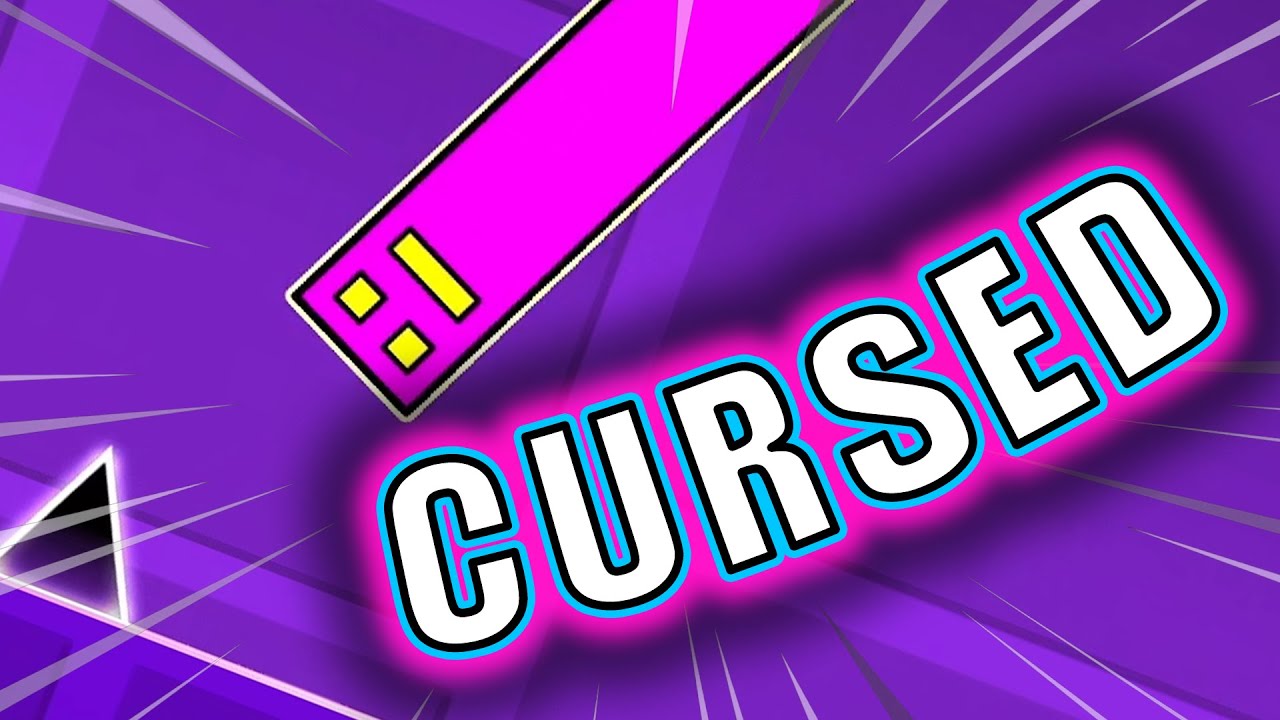 Geometry Dash but with CURSED icons! - YouTube