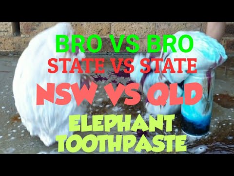 Exploding Elephant Toothpaste - YouTube