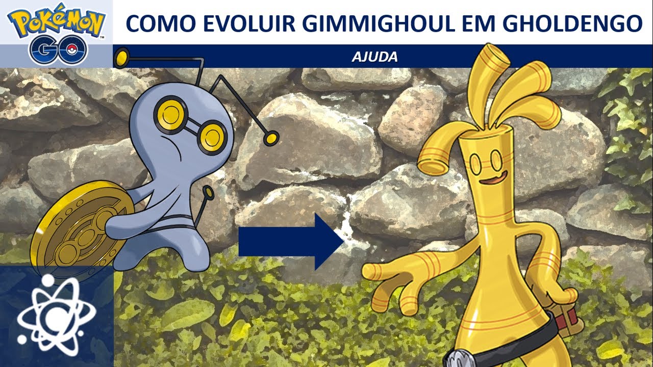 Como evoluir Gimmighoul para Gholdengo no Pokémon GO - YouTube
