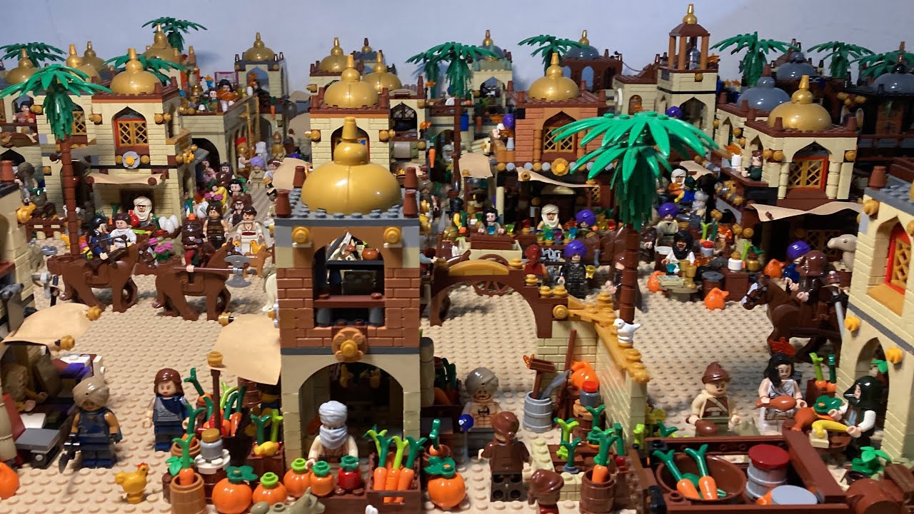 Lego MOC Assassin’s Creed Mirage the market and street view #legomoc # ...