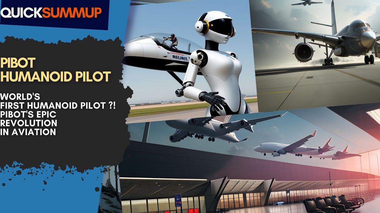 "World's FIRST Humanoid robot Pilot?! | Pibot's EPIC Revolution in ...