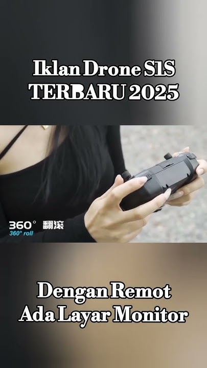 Drone S1S Terbaru 2025. Remot kontrol berlayar monitor. #reelsvideo #drone #s1s #monitor #rc # ...
