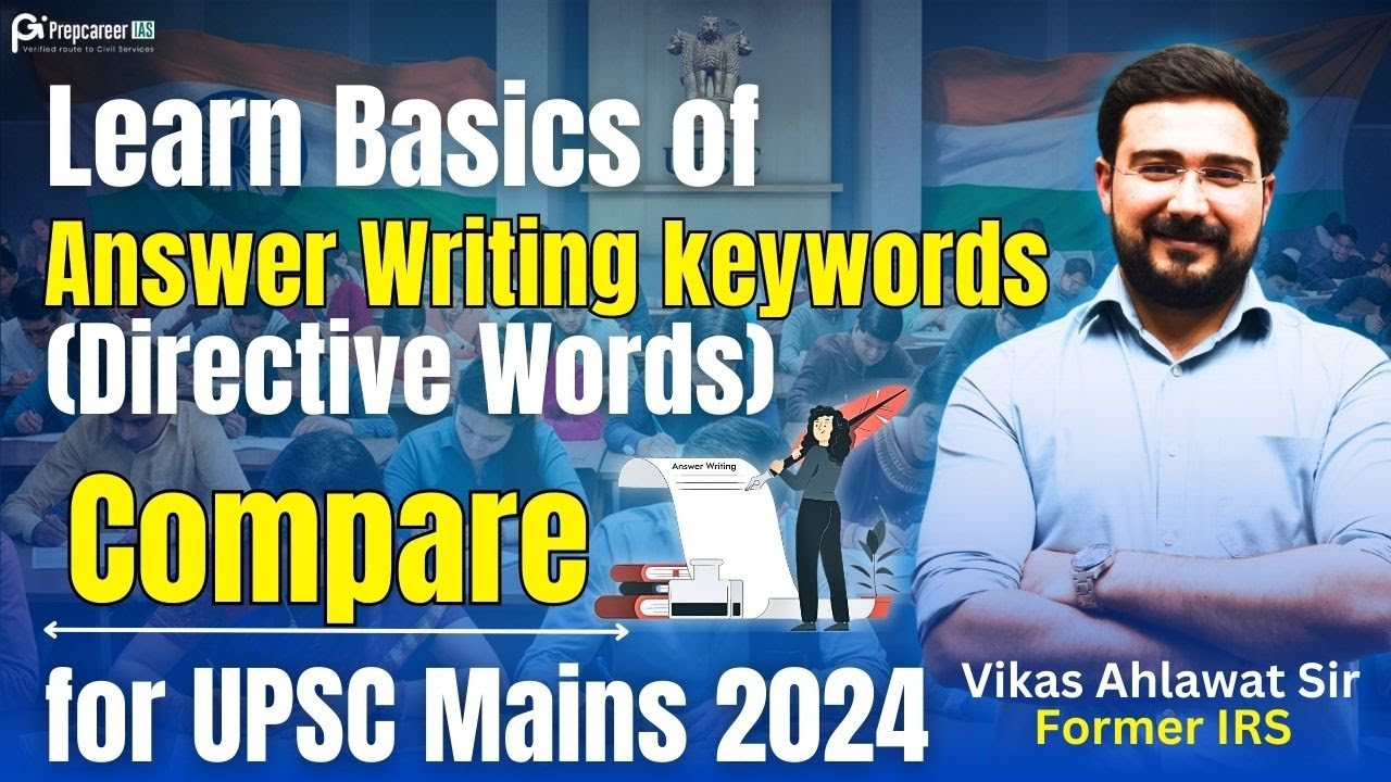 Compare | Directive Words for Answers Writing | UPSC 2024-2025 | Vikas ...