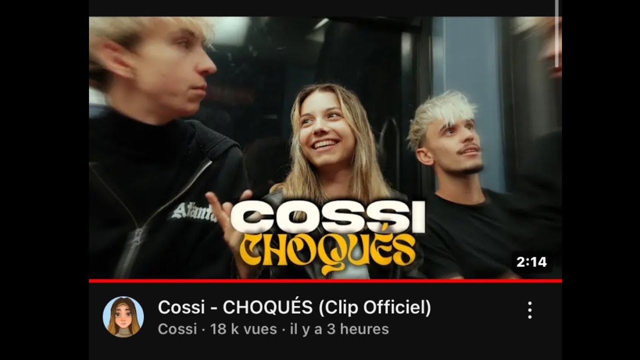 Je réagis au clip de cossi - YouTube