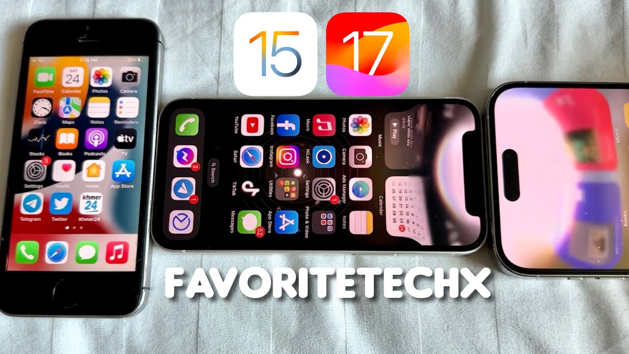 iOS 17 vs iOS 15 - What’s new? - YouTube