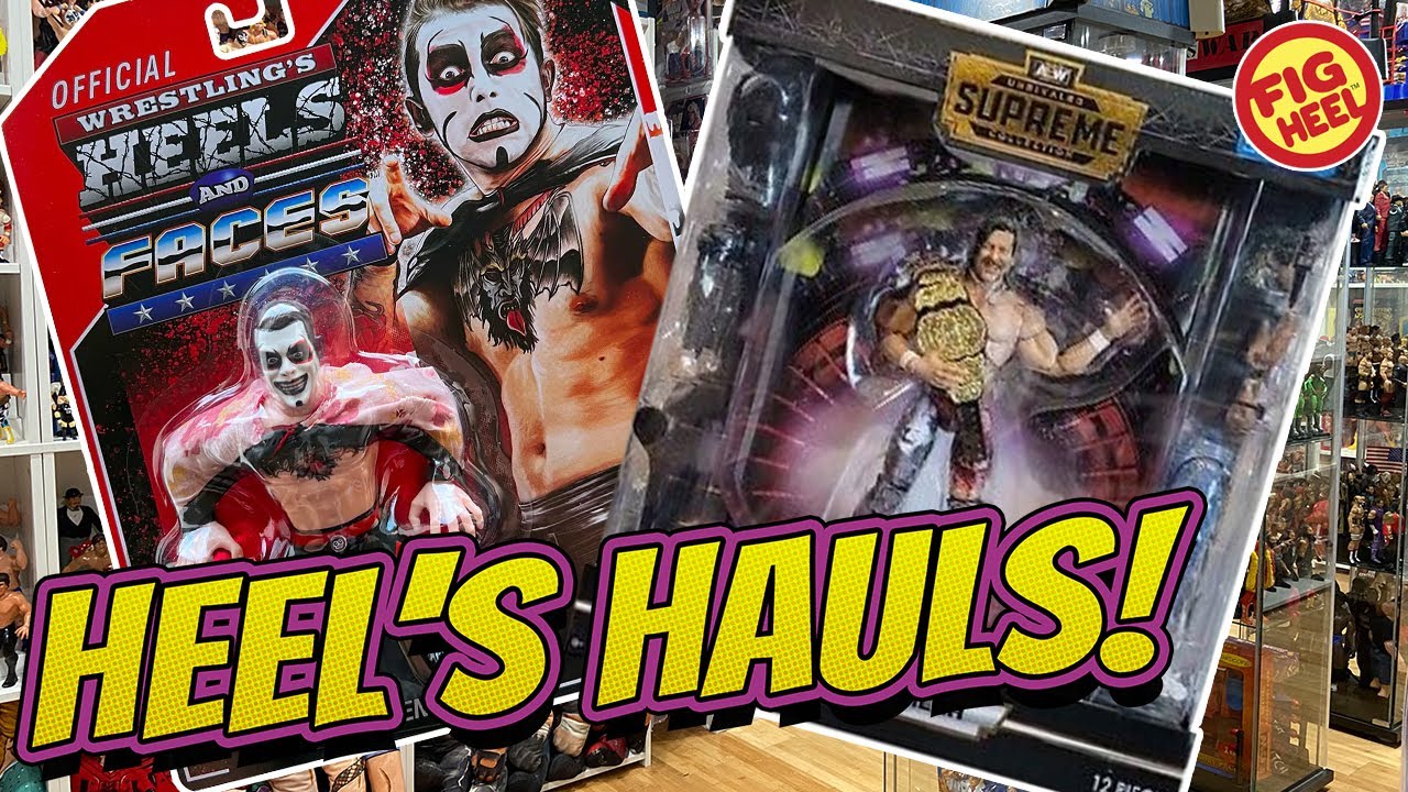 Heel’s Hauls - AEW Supreme Action Figures, Zombie Sailor Retros, Elites ...