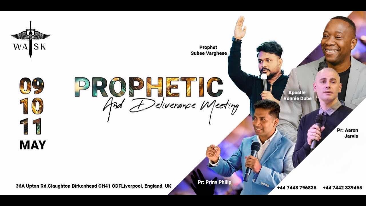 Prophetic and deliverance meeting - YouTube