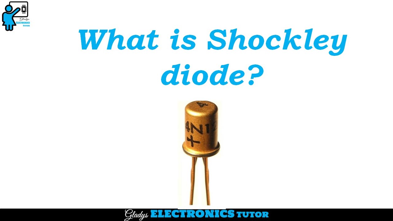 What is Shockley diode? - YouTube