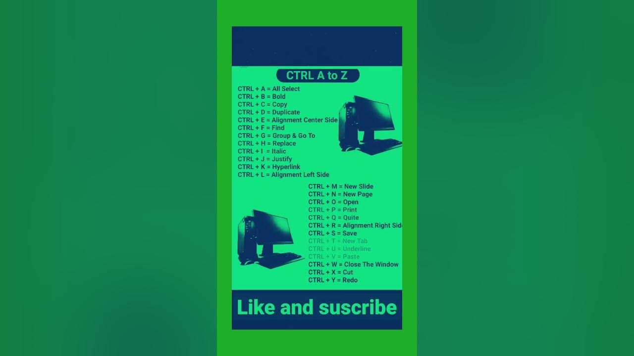 computer diagram with short cut key#shortvideo #viralshort # compter #computereducation - YouTube