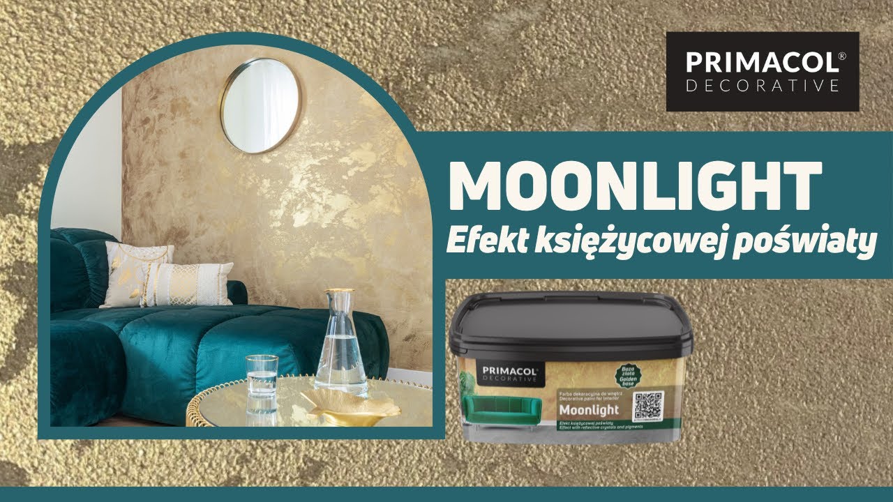 Moonlight Primacol Decorative - Efekt Księżycowej Poświaty - YouTube