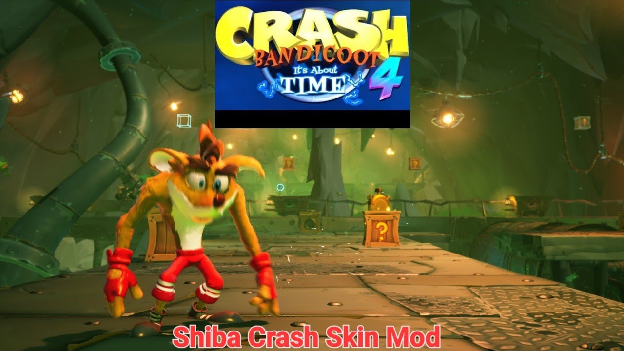 Crash Bandicoot 4 Shiba Crash Skin Mod - YouTube
