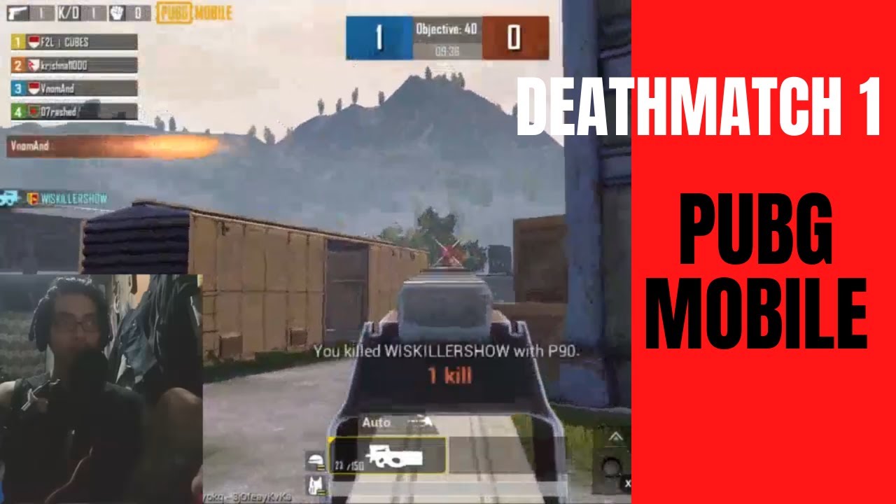 TEST P90 Recoil Mantap DEATHMATCH!! PUBG Mobile - YouTube
