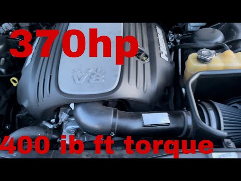 My first AWD V8. Diablo tune and cold air intake Chrysler 300C - YouTube