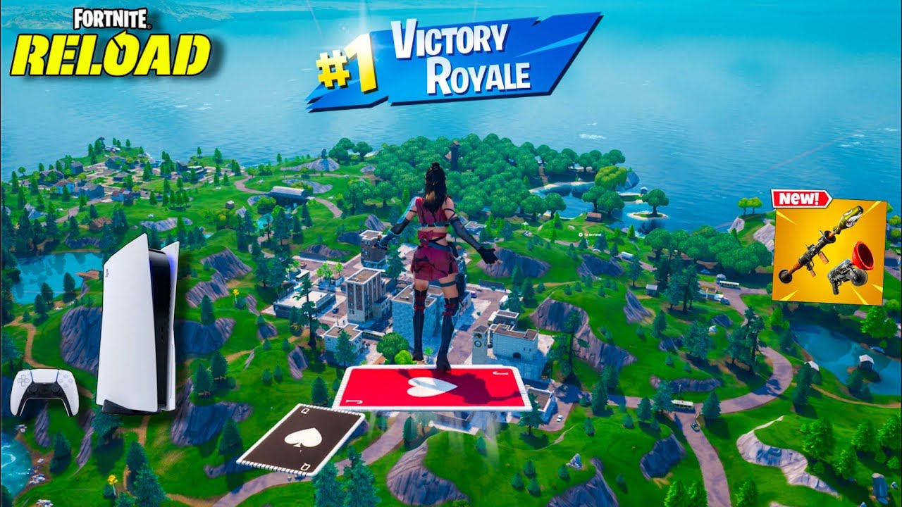 PlayStation 5 Fortnite Reload Controller Gameplay (4K 60Fps) - YouTube