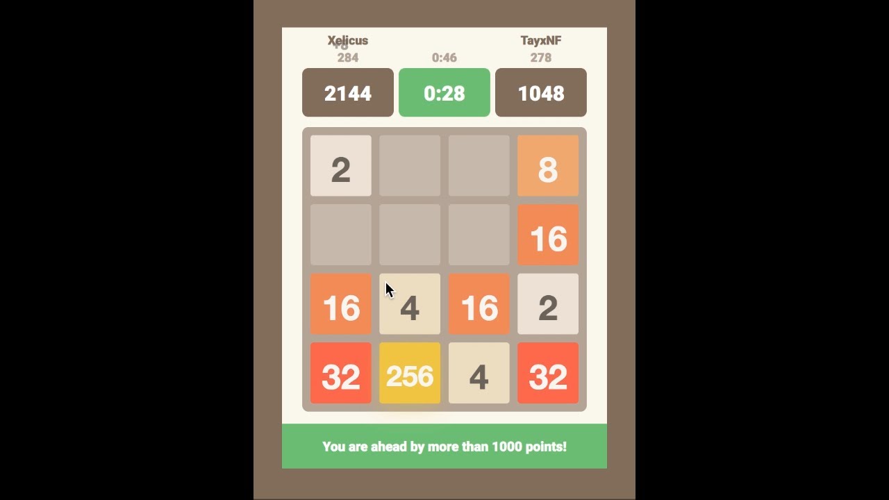 Playing 2048 Online YouTube playing-2048-online-youtube