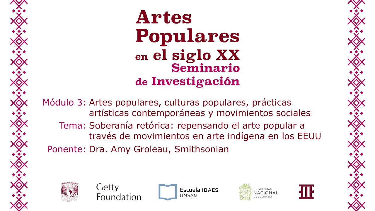 Artes Populares en el sigo XX - Amy Groleau - YouTube