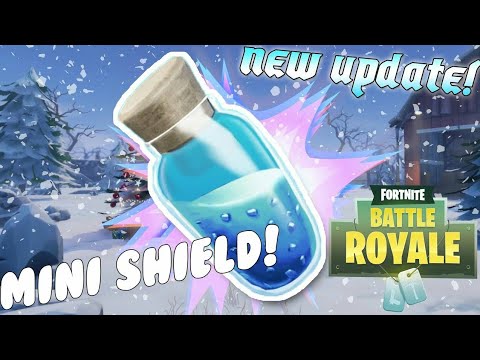 *Novo* Mini Shields em Fortnite: Battle Royale! (Nova atualização ...