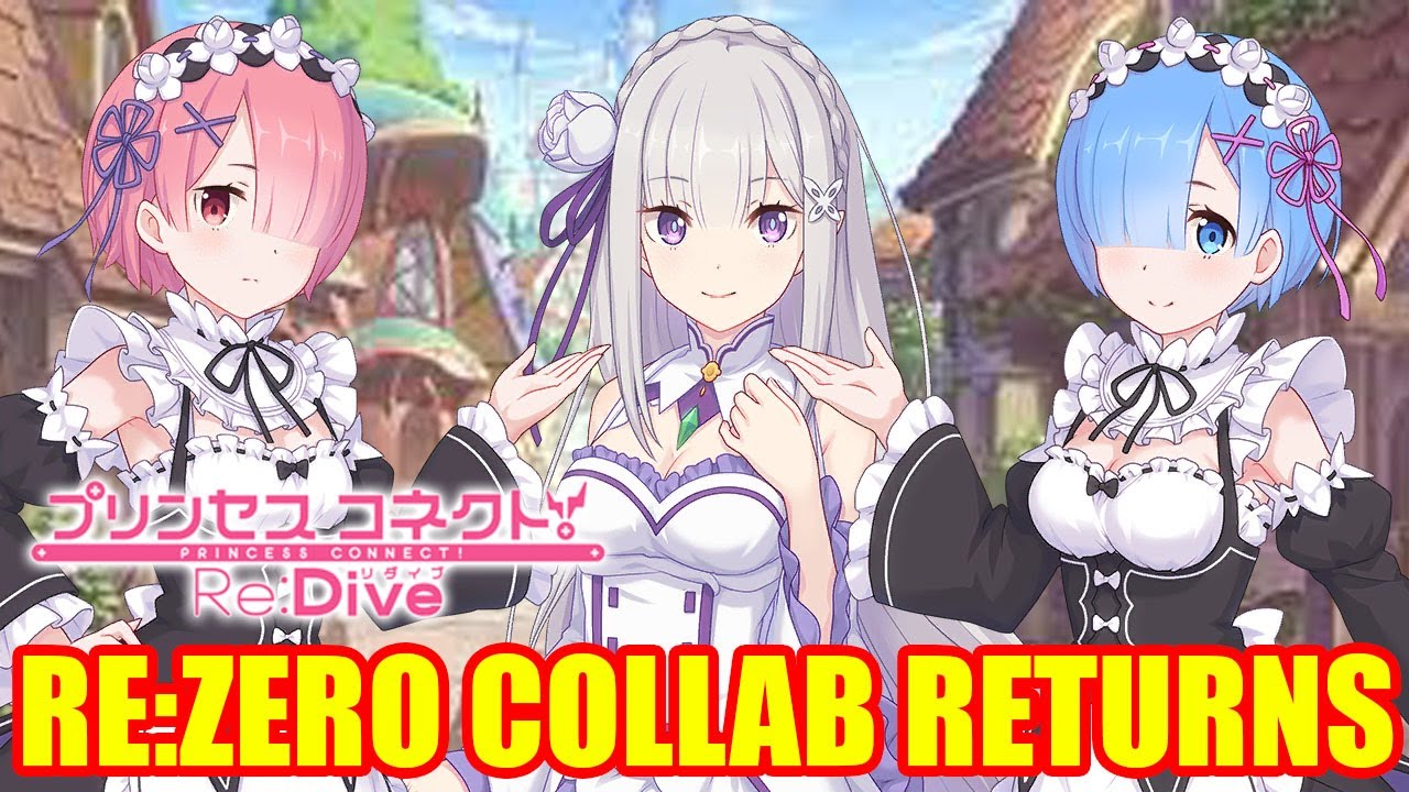 Re:Zero Collab Returns!! 【Princess Connect: ReDive】 - YouTube