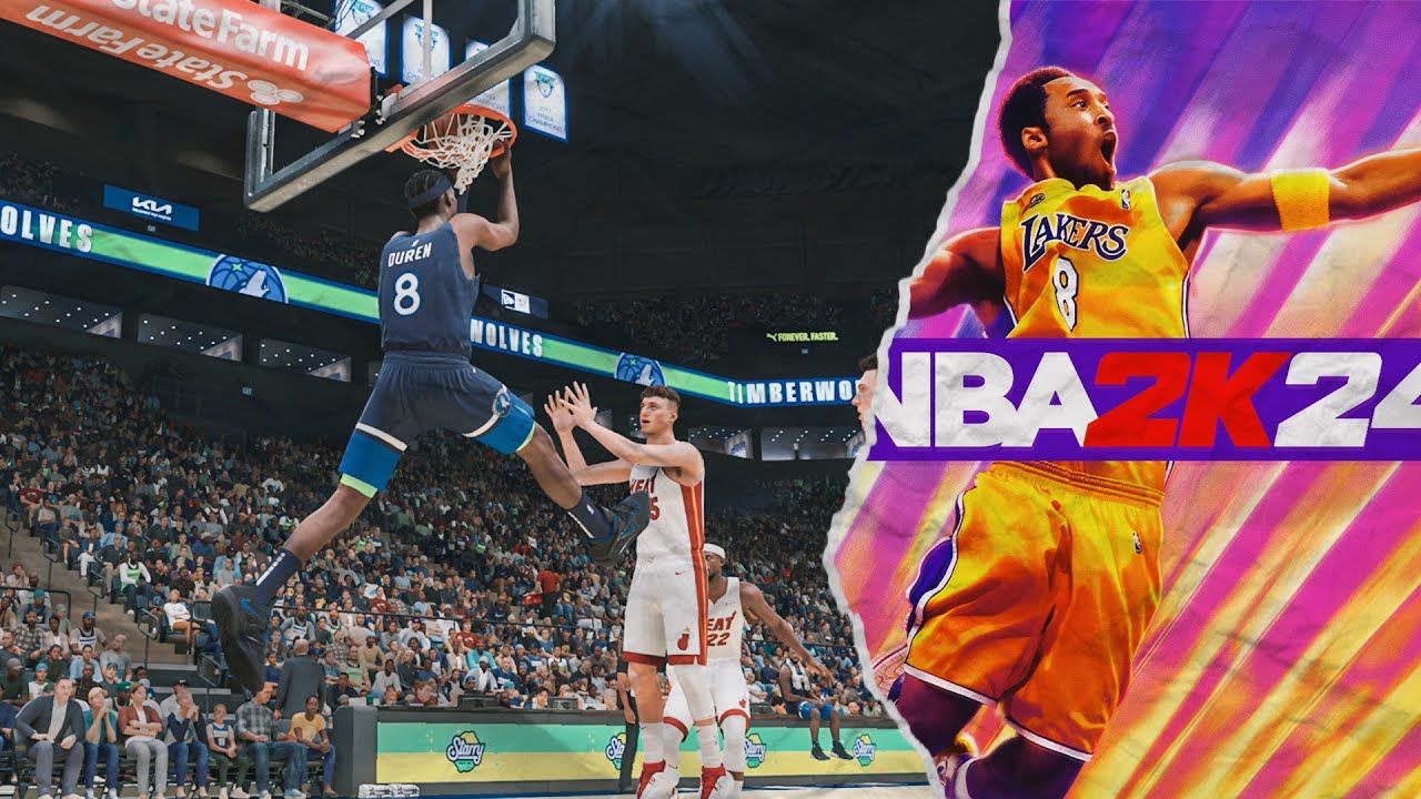 NBA 2K24 (PS5) Jalen Duren Back-to-back Putback Slam Dunk! Eps. 76 ...