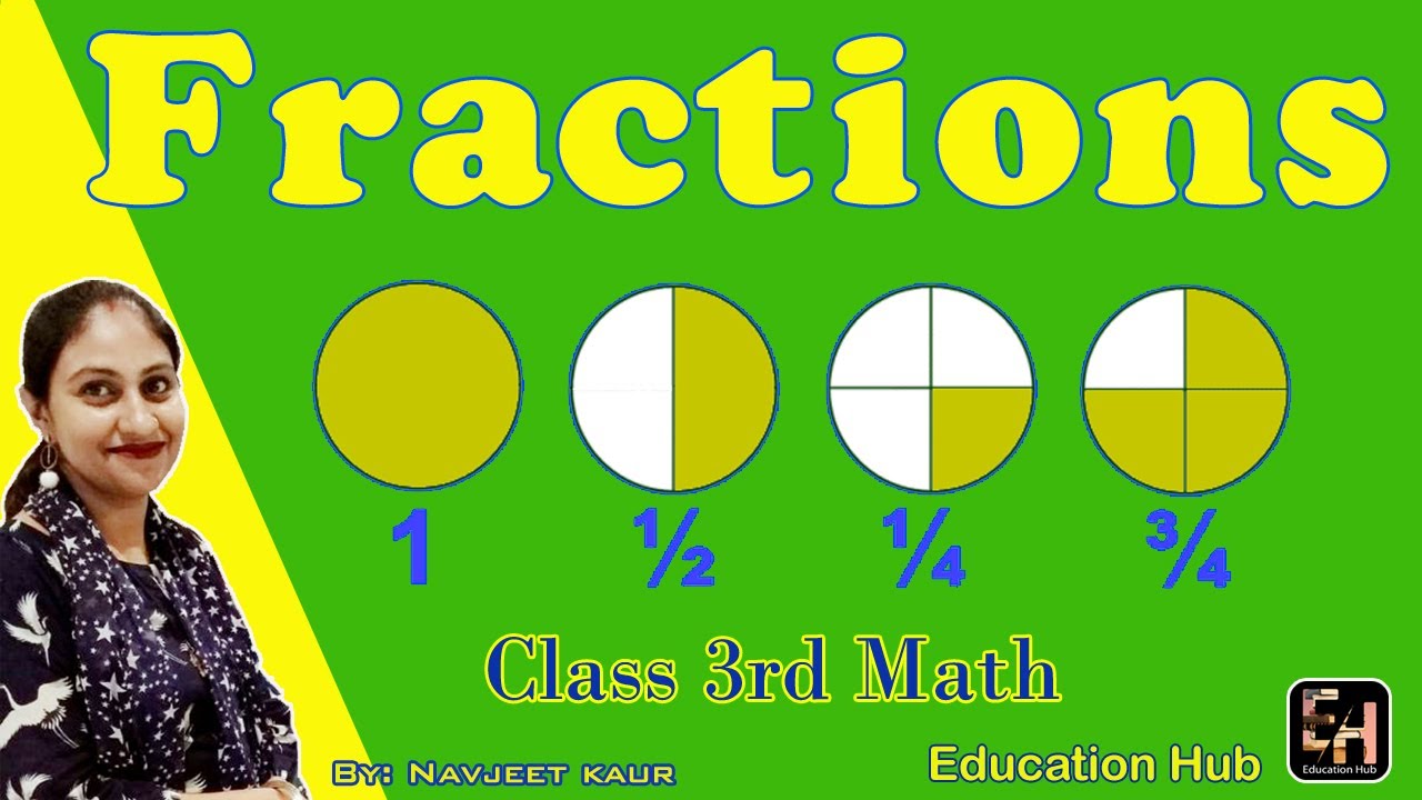 Fraction || भिन्न || Fractions for class 3|| Chapter 7 Ex. 7.1 - YouTube