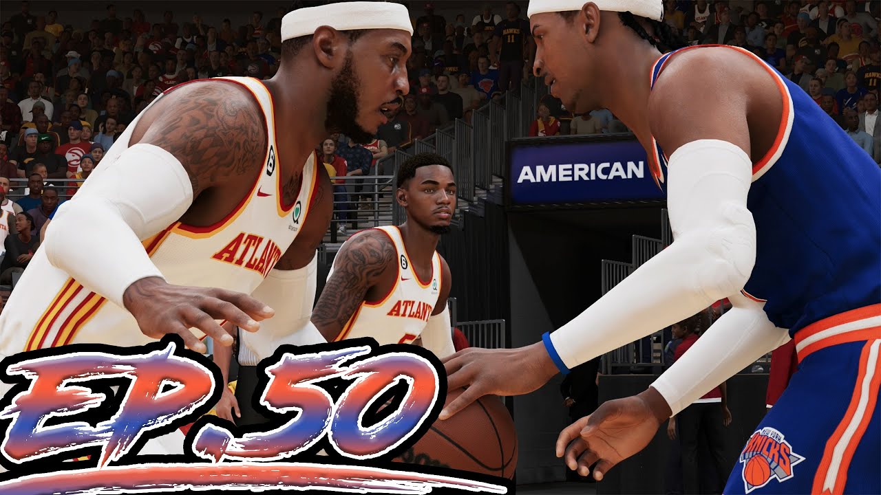 NBA 2K23 (Next Gen) My Career Ep. 50 - Young Melo meets Old Melo ...