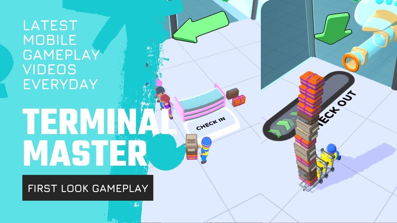 Terminal Master 🤼💼 🛬 All Levels Gameplay iOS - YouTube