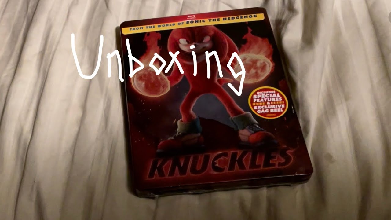 Knuckles blu-ray steelbook unboxing - YouTube