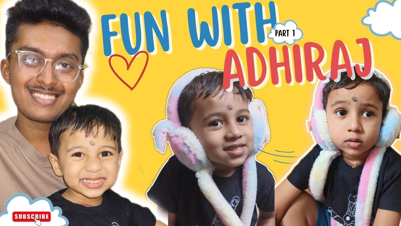 Adhiraj he ky bola!!!🤯 | Fun with Adhiraj 🤪| part 1 | vlog 6 - YouTube