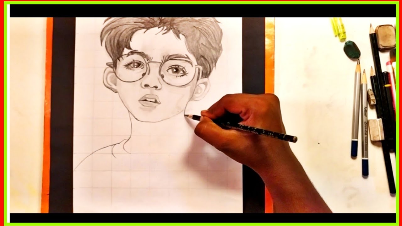 How to draw a boy step by step || #simple boy for beginners - YouTube