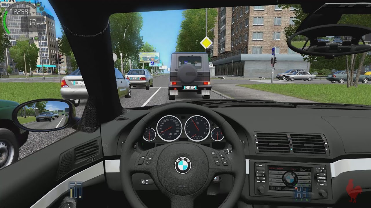 City Car Driving - BMW M5 E39 - YouTube