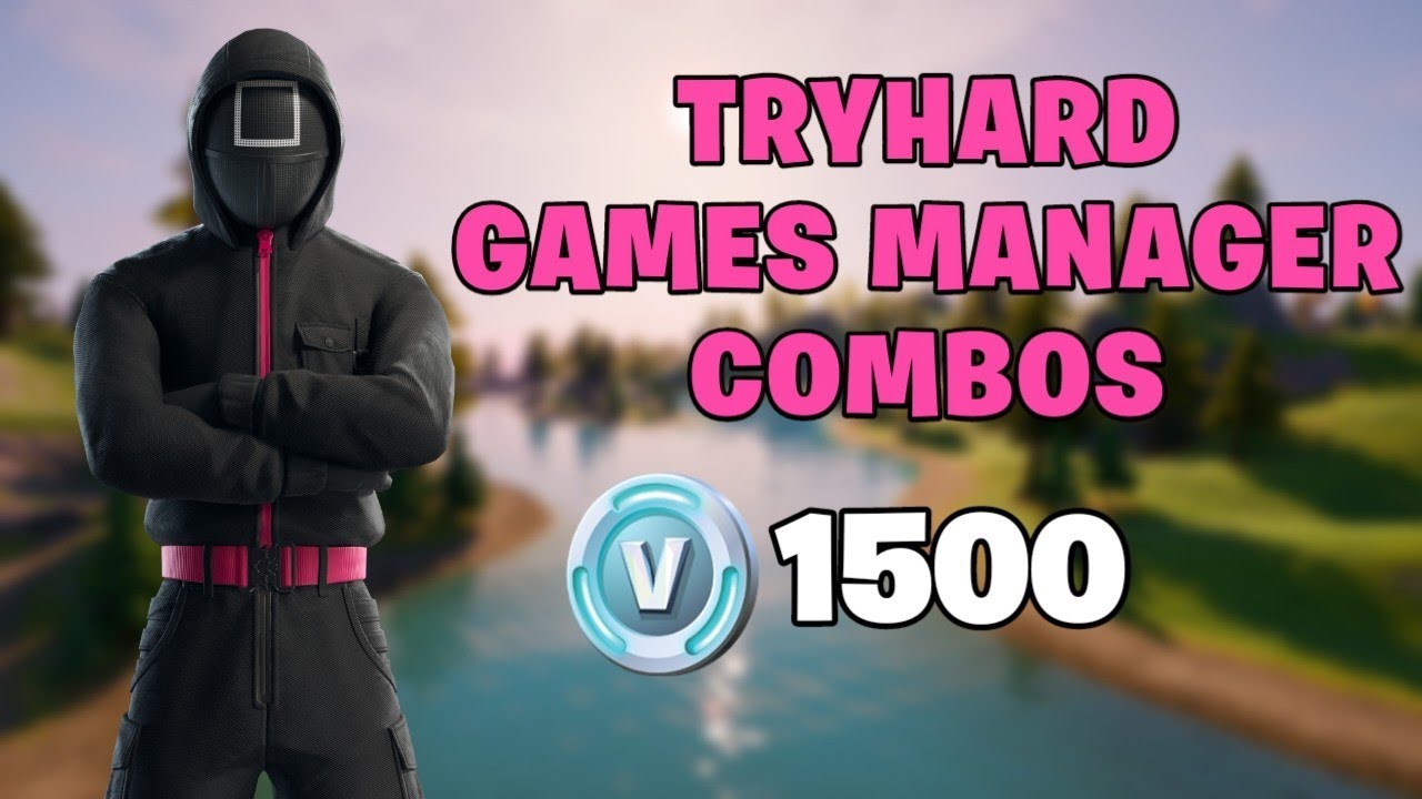 The Best TRYHARD Games Manager Skin Combos in Fortnite! (Squid Game ...
