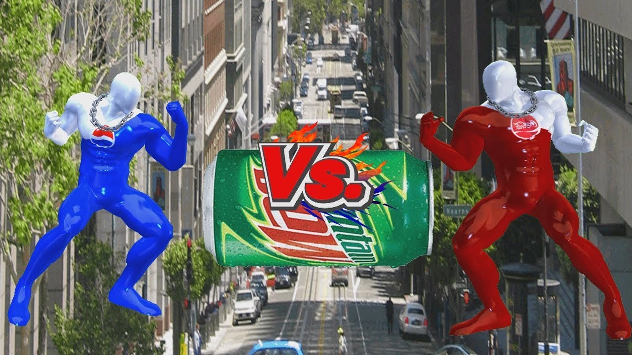 Pepsi Man vs Coca Cola Man EXTREME RAP WAR !!! - YouTube