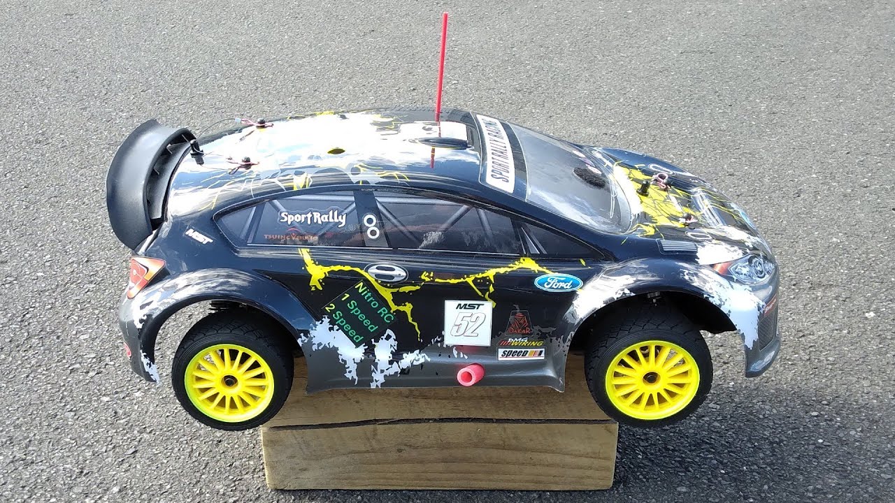 Nitro RC 1/10 Sport Rally .18 Custom Decal, Road Run - YouTube