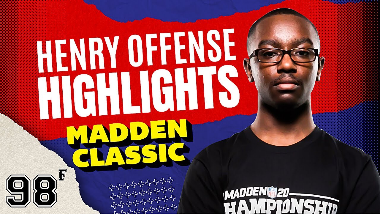 Madden 20 Classic | Henry Offense Highlights - YouTube