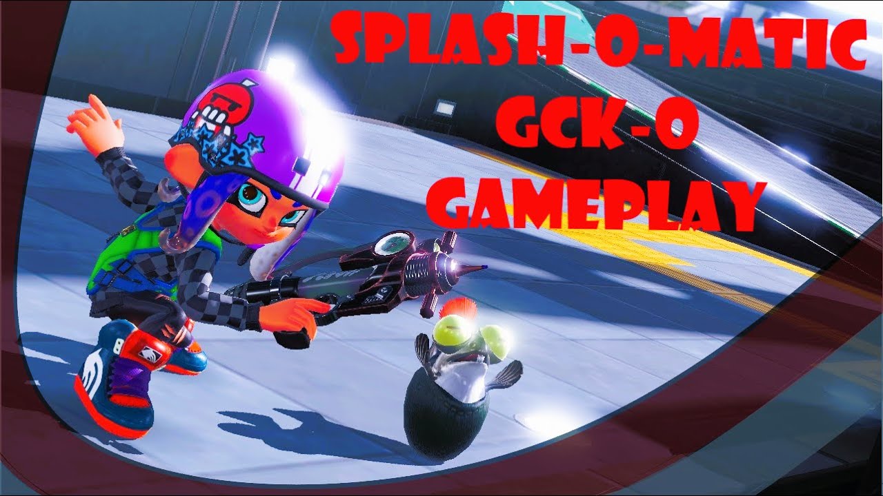 Splash-o-Matic GCK-O Gameplay - Splatoon 3 | Anarchy Battle (RM) - YouTube