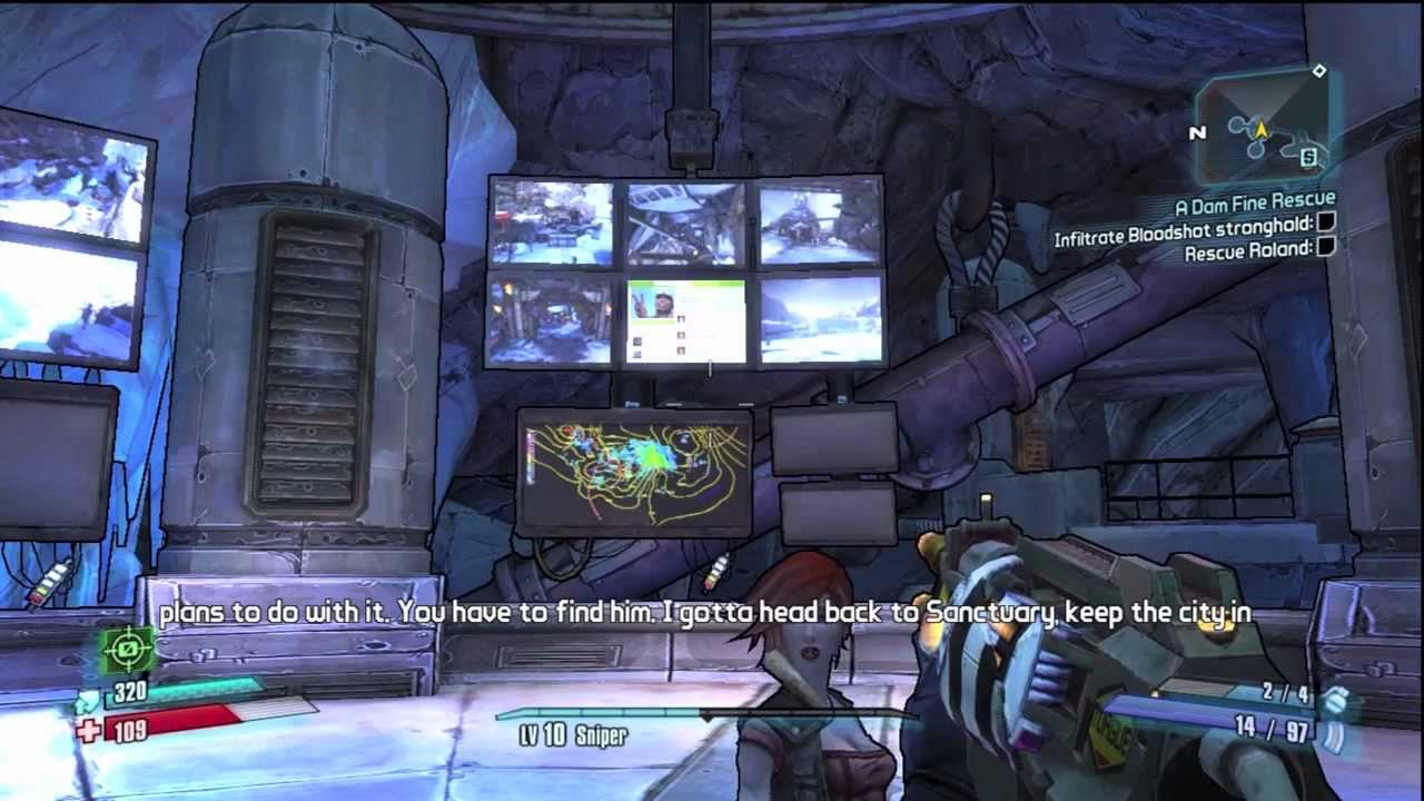 Borderlands 2 Zero Helps LILITH aka "The Firehawk" Fight off Bloodshot ...