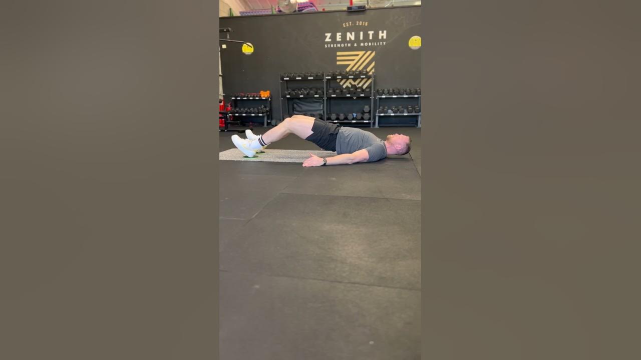 Glute Bridge Hamstring Curl Youtube