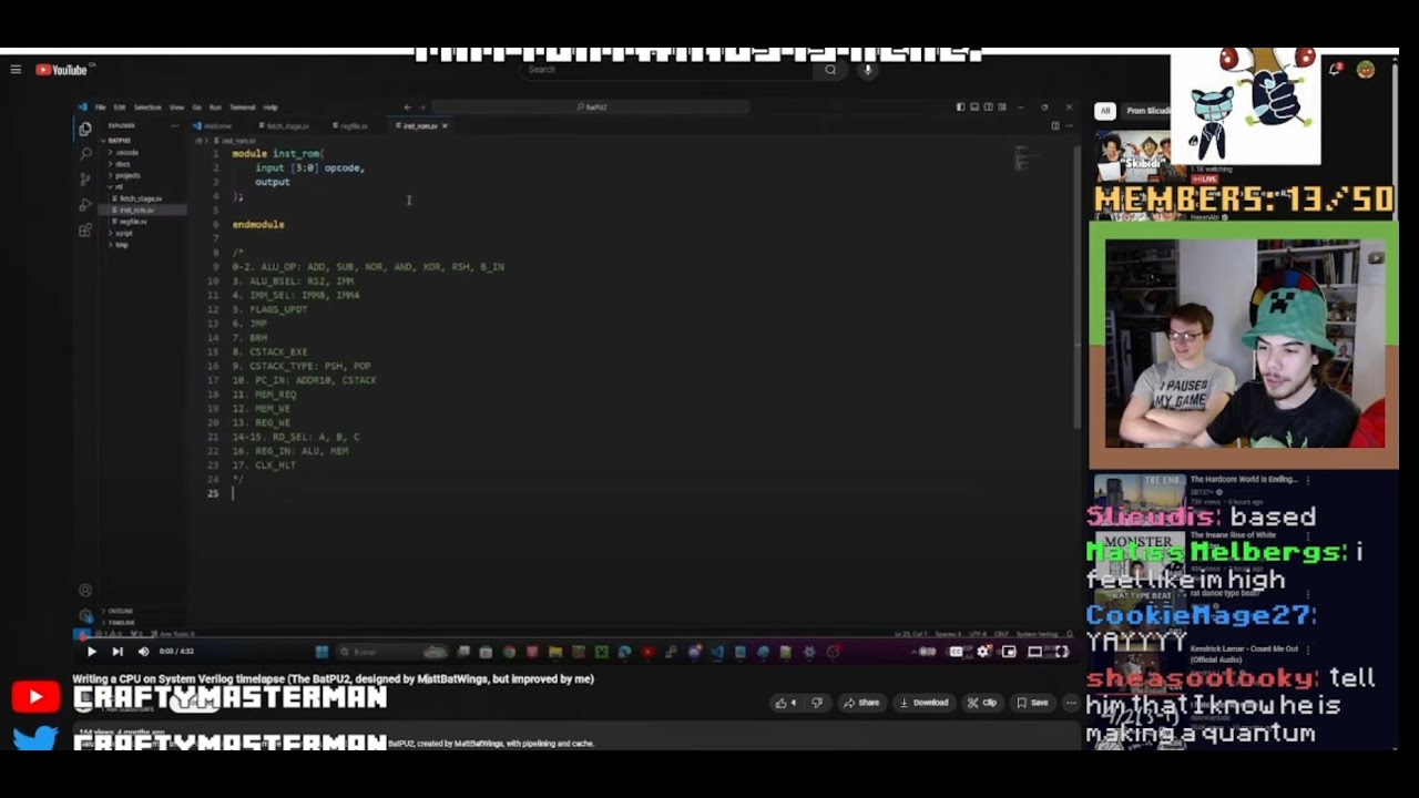 Mattbatwings' and Craftymasterman's reaction to SV BatPU2! - YouTube