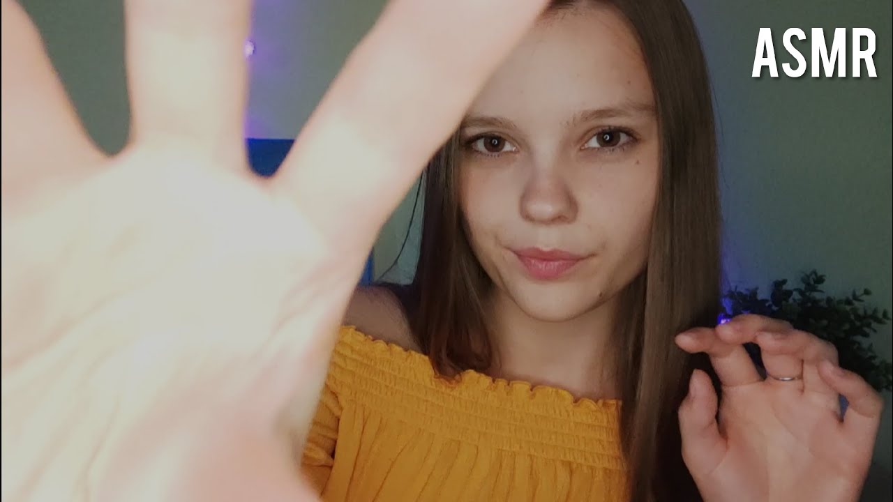 ASMR Plucking & Brushing Away Negative Energy with Layered Mouth Sounds ...