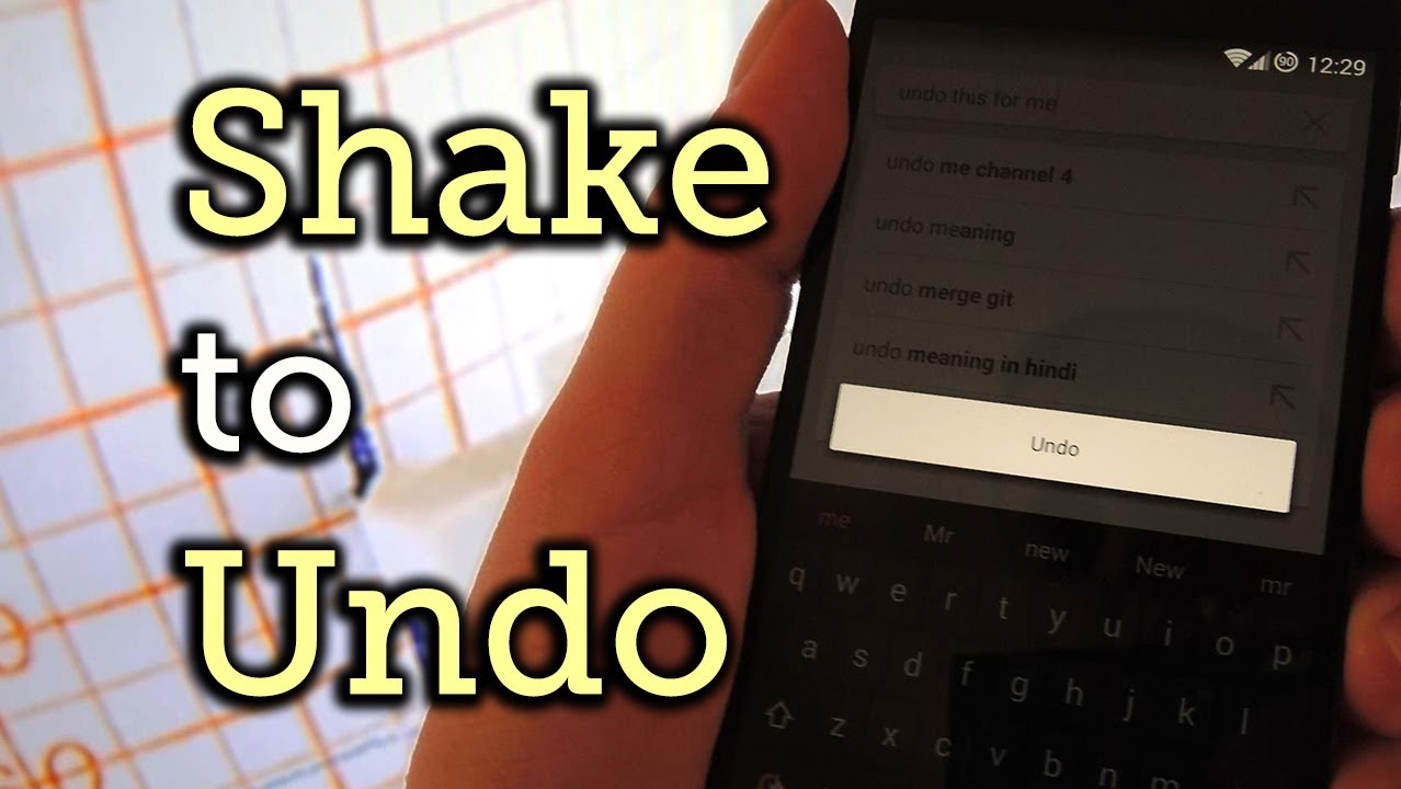 Get the iPhone's "Shake to Undo" Feature on Your Nexus 5 [How-To] - YouTube
