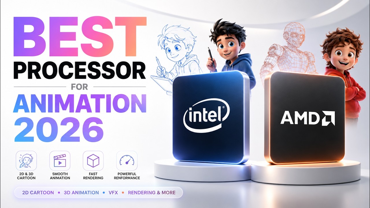 Best Processor for Animation 2026 🔥 2D / 3D / AI Rendering - YouTube