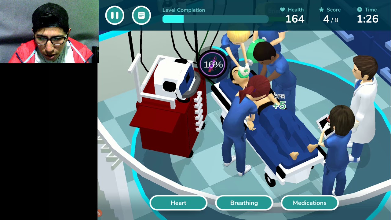 MI PRIMER GAMEPLAY..!! MANEJO DEL PARO CARDIORESPIRATORIO, Algoritmo ...