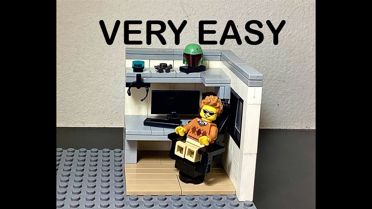 Lego Gaming Room MOC - YouTube
