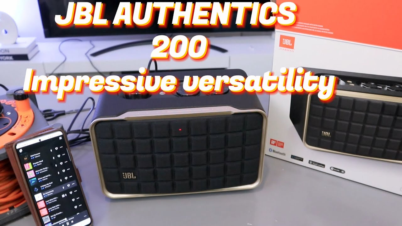 JBL Authentics 200 Unboxing Review with Audio Demo| One of the most ...