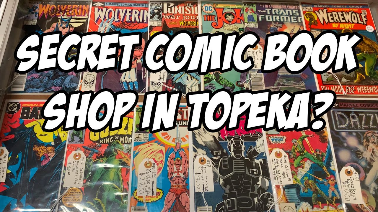 Comics found in an antique shop - YouTube