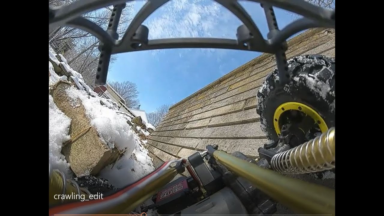 Maxstone Exceed winter crawl - YouTube