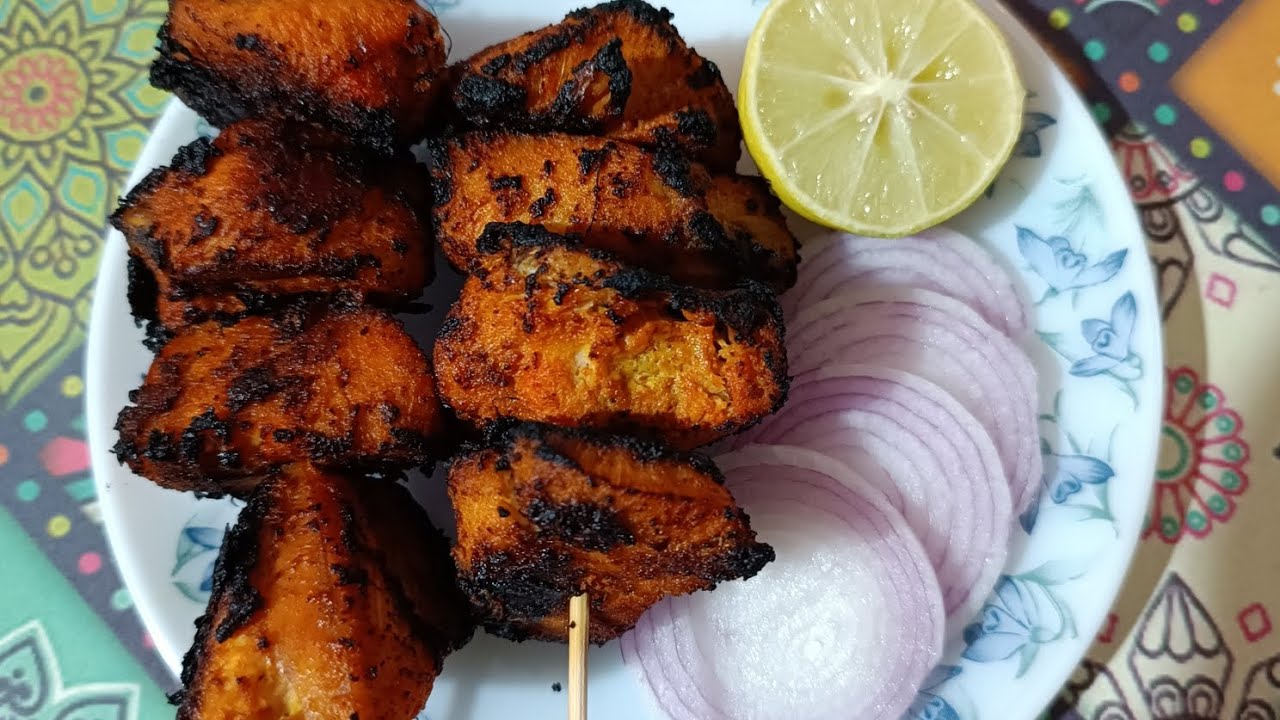 Easiest chicken tikka dry recipe at home|सबसे आसन तारिके से घर पे बनाये ...