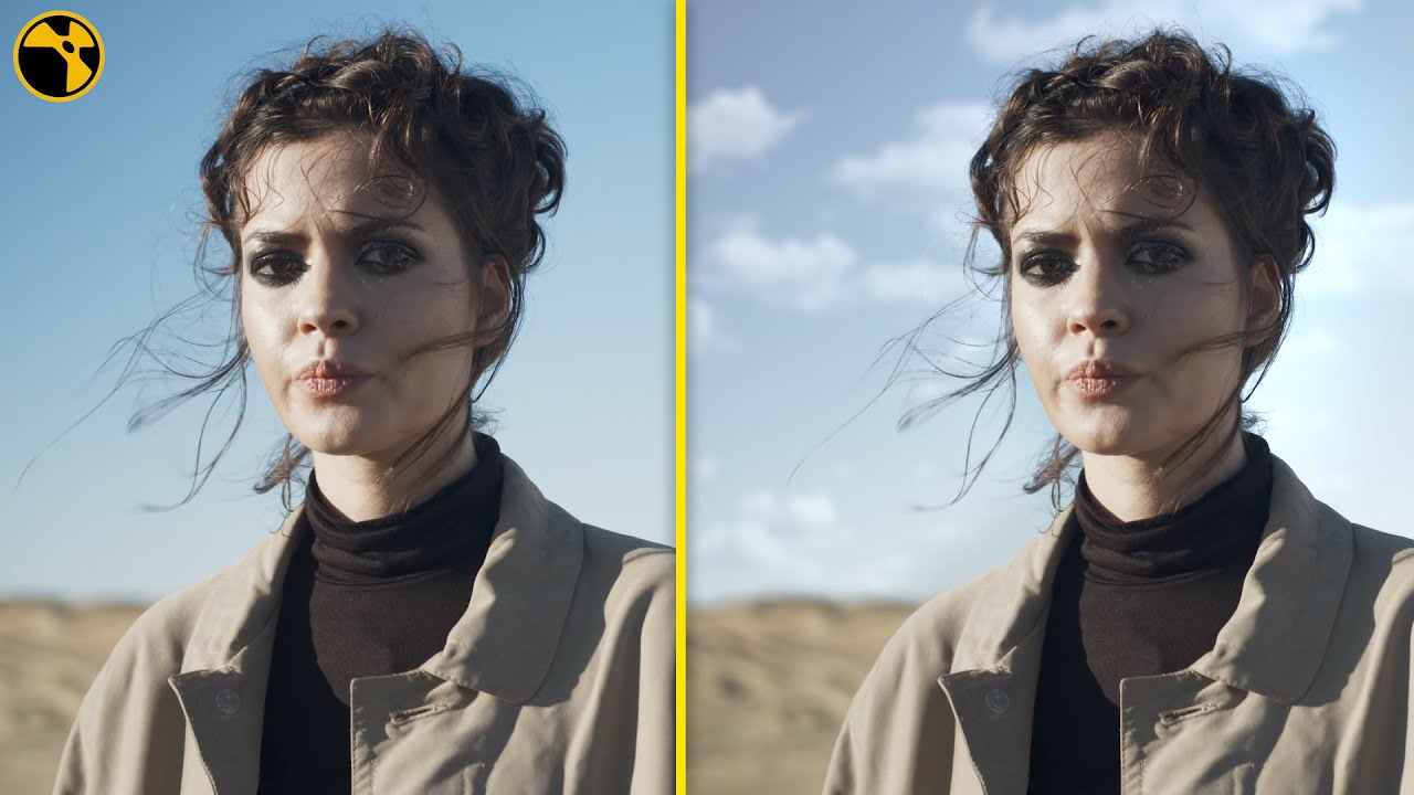 Nuke Tutorial :- Sky Replacement | retain the best hair details | tips ...